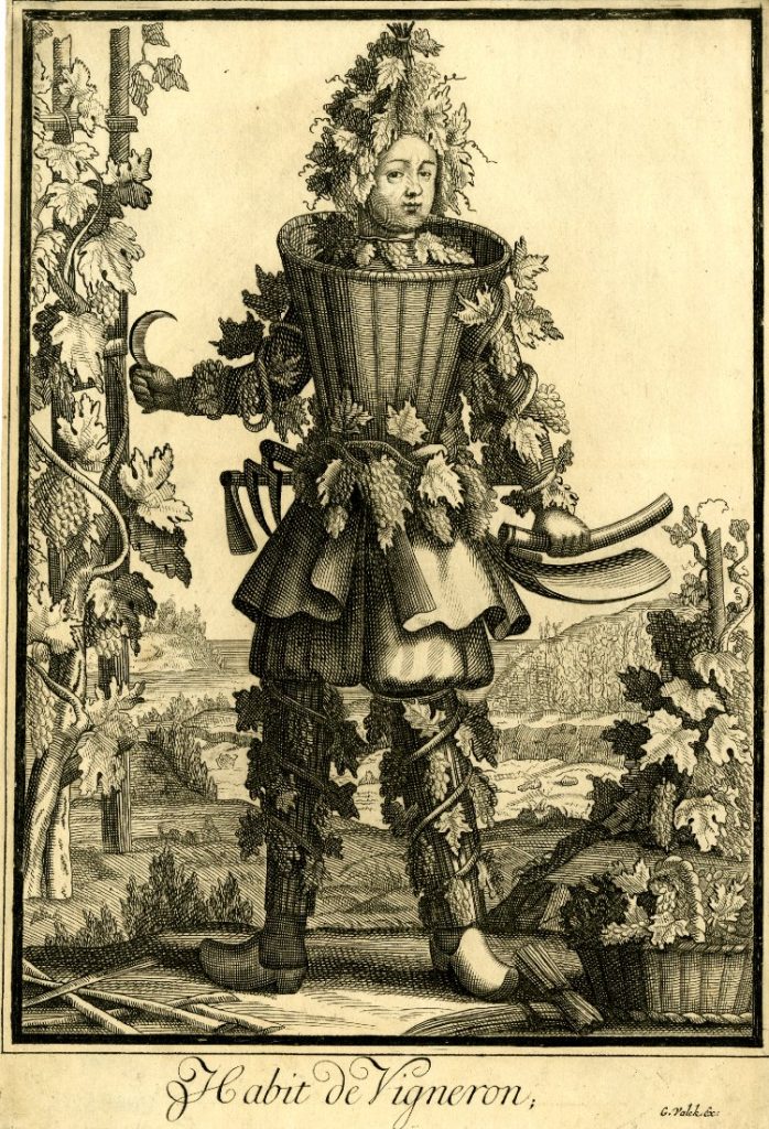 Collection de costumes grotesques de Larmessin | Couleur XVIIIe