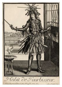 Collection de costumes grotesques de Larmessin | Couleur XVIIIe
