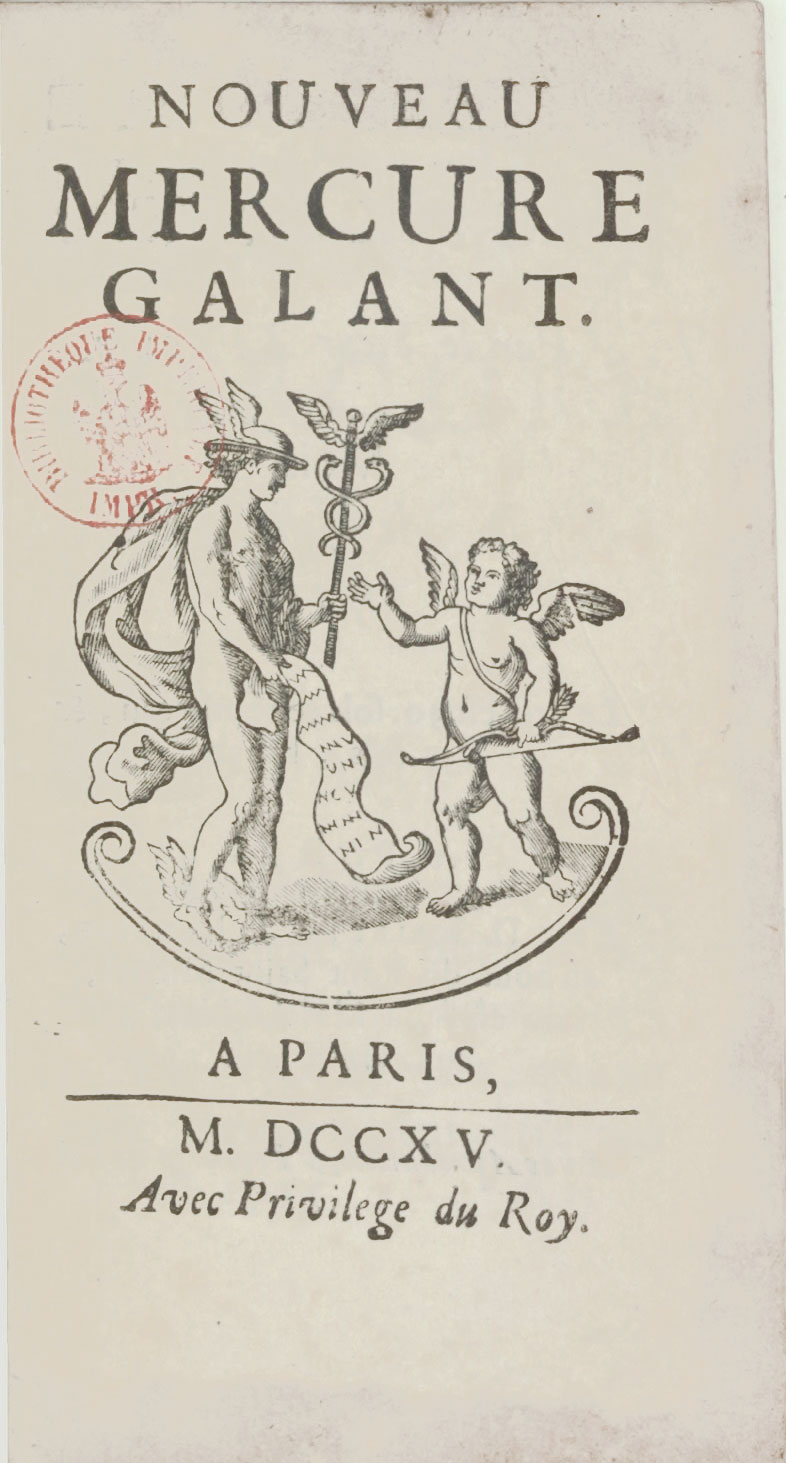 Le Mercure galant, revue hype des XVII et XVIIIe siècles | Couleur XVIIIe