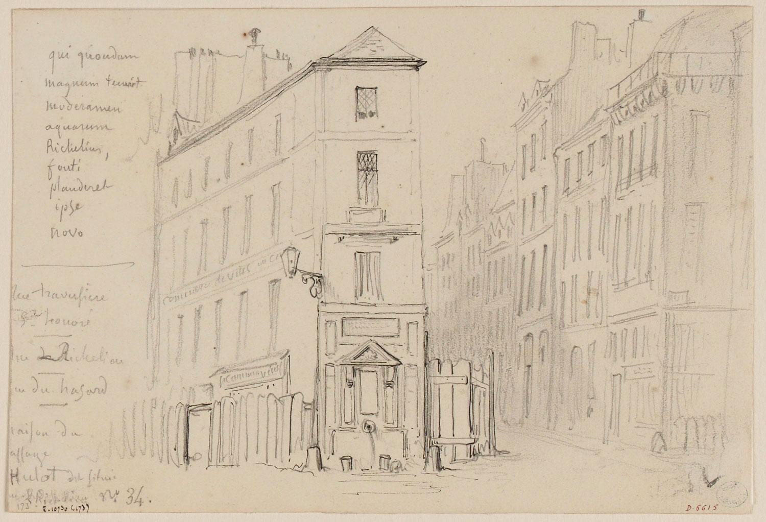 Jolie découverte : la vue de l’immeuble rue Traversière, où vécurent ...