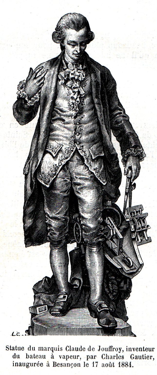 Le pyroscaphe | Couleur XVIIIe